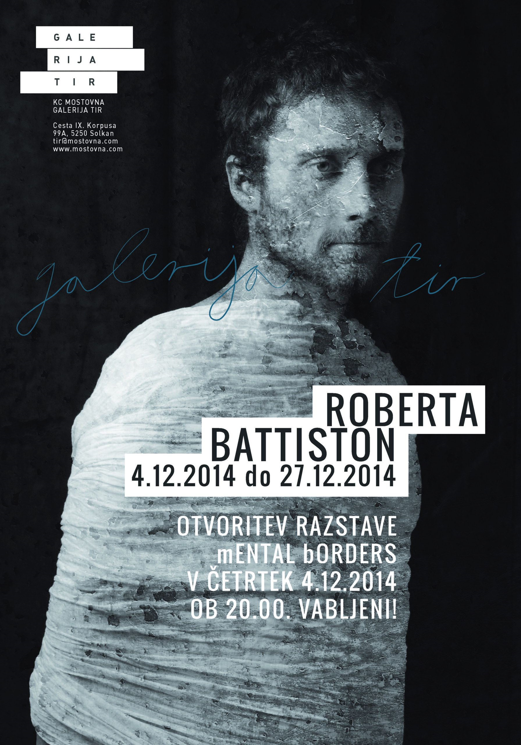 “mENTAL bORDERS - cONFINI mENTALI” di Roberta BATTISTON - Notiziario ...