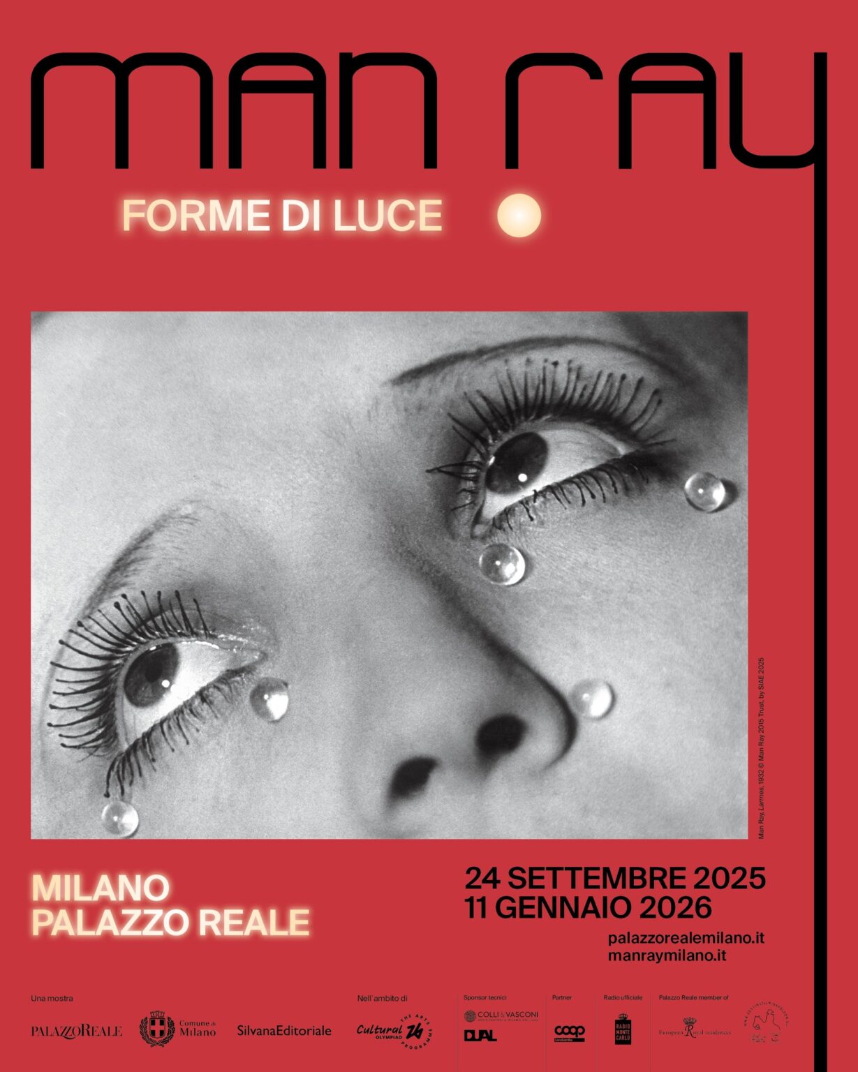 MAN RAY. FORME DI LUCE. La mostra a Palazzo Reale Milano - Convenzioni FIAF